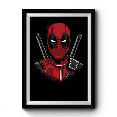 Deadpool Weapon Sword Premium Poster