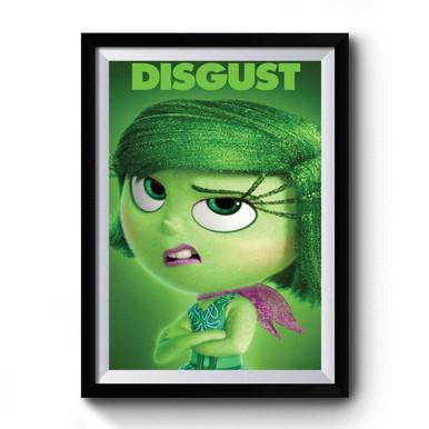 Disgust Inside Out Characters Premium Poster