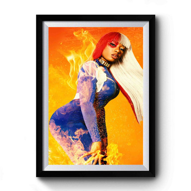 Megan Thee Stallion Todoroki Premium Poster