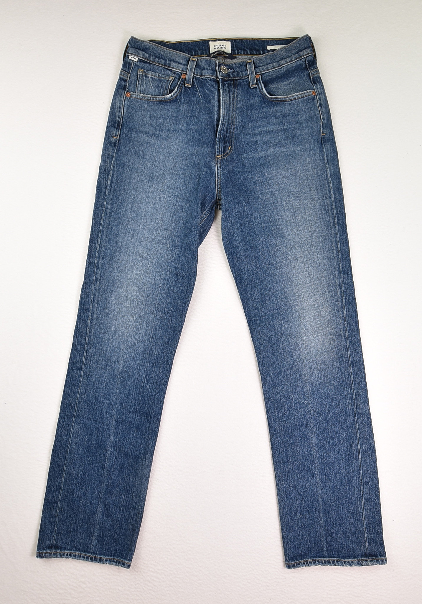 Citizens of Humanity Blue Denim Daphne Jeans, Size 28