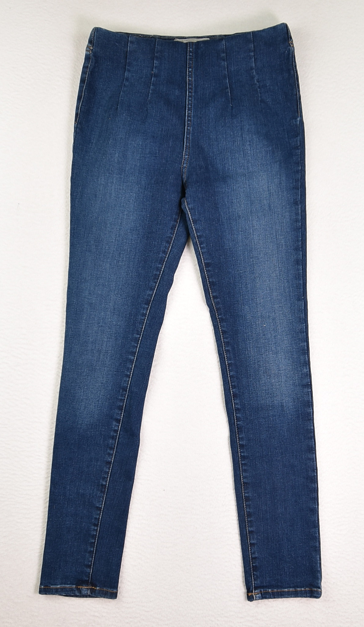 Women's Blue Denim Skinny Jeans, Size 26, SKU #3838