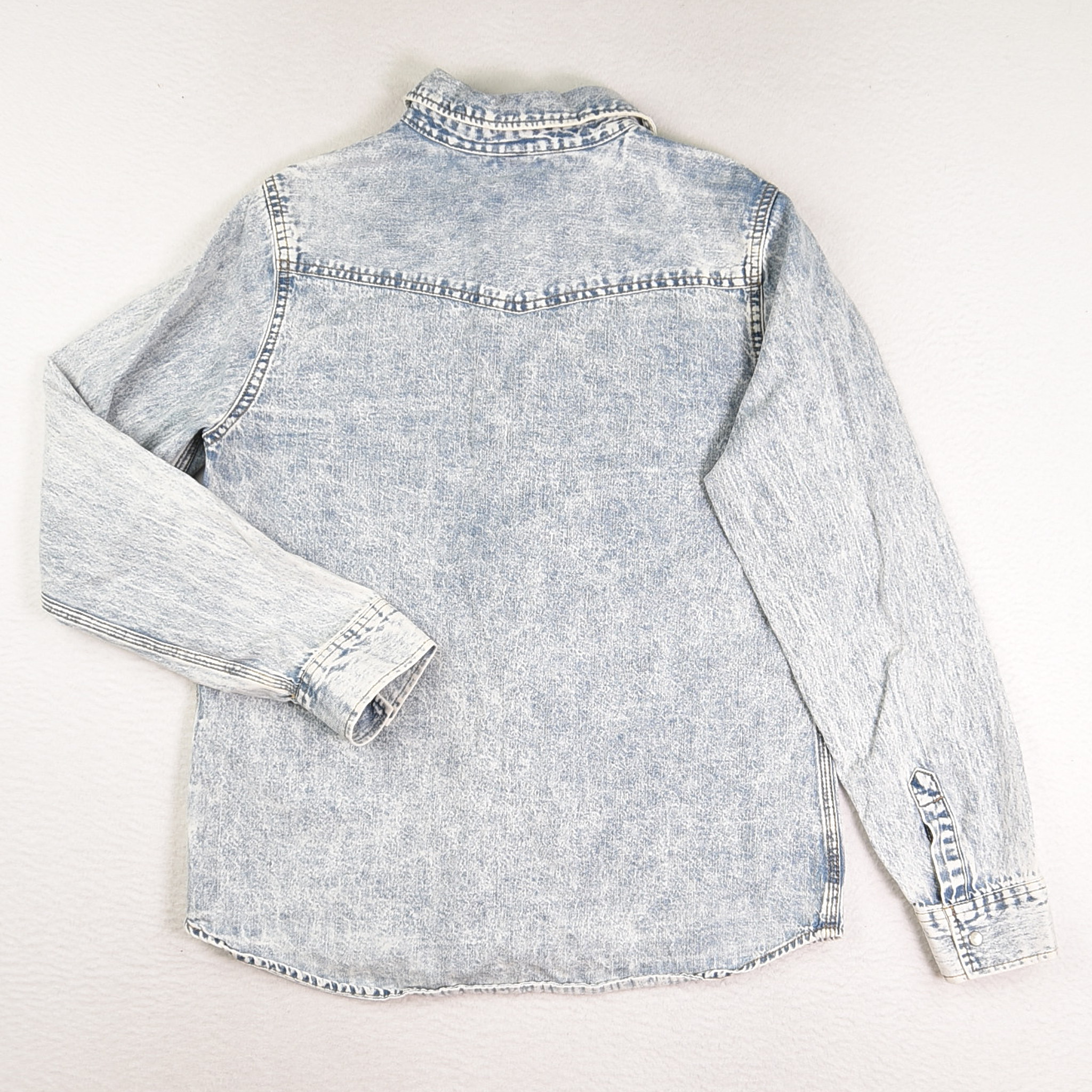 Women's Blue Denim Blouse by Wild Fable, Size S
