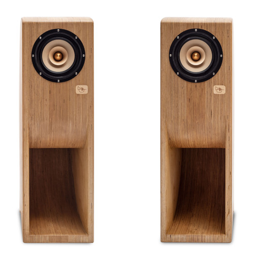 FSL Acoustics Alfa-8 Wood - fullrange broadband horn floorstand ...