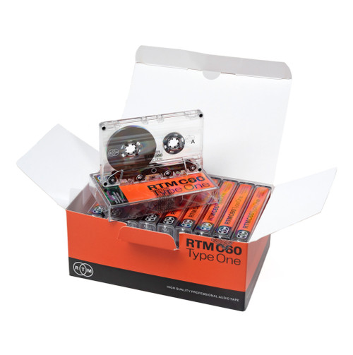 TM C60 Type I Compact Audio Cassette Tape - 10 pack R41410