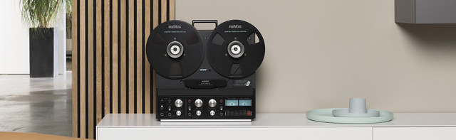 REVOX reel audio tape recorders
