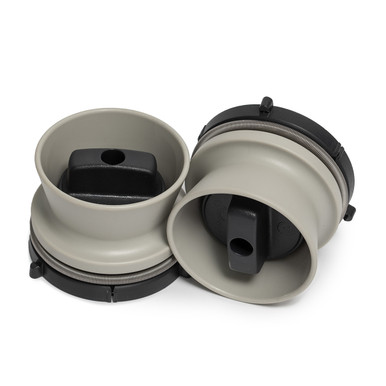 Studevox 0,25" Universal NAB Adapter Set light grey plastic cups (1pair)