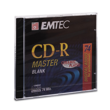 BASF By Emtec CD-R Master Ceramic Plated 74 min