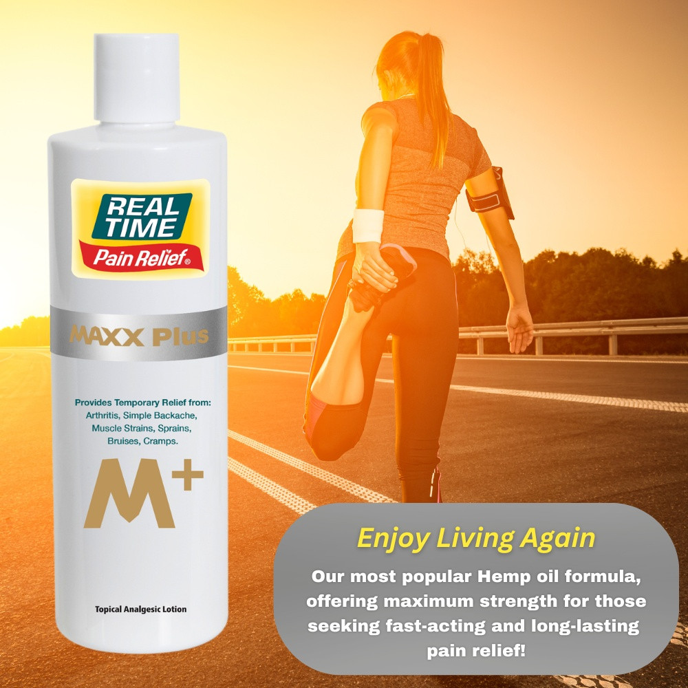 Real Time Pain Relief MAXX Plus | Intensive Formula with 19 Natural ...