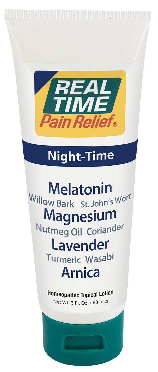 NIGHT TIME Pain Relief Lotion | Real Time Pain Relief