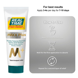 Real Time Pain Relief MAXX Plus | Intensive Formula with 19 Natural ...