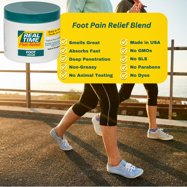 Pain Relieving FOOT Cream | Real Time Pain Relief