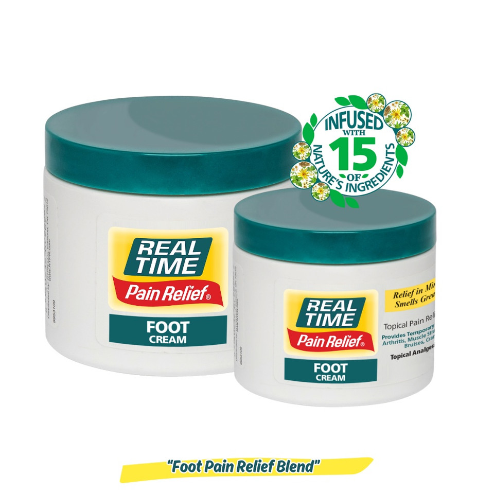 Pain Relieving FOOT Cream | Real Time Pain Relief