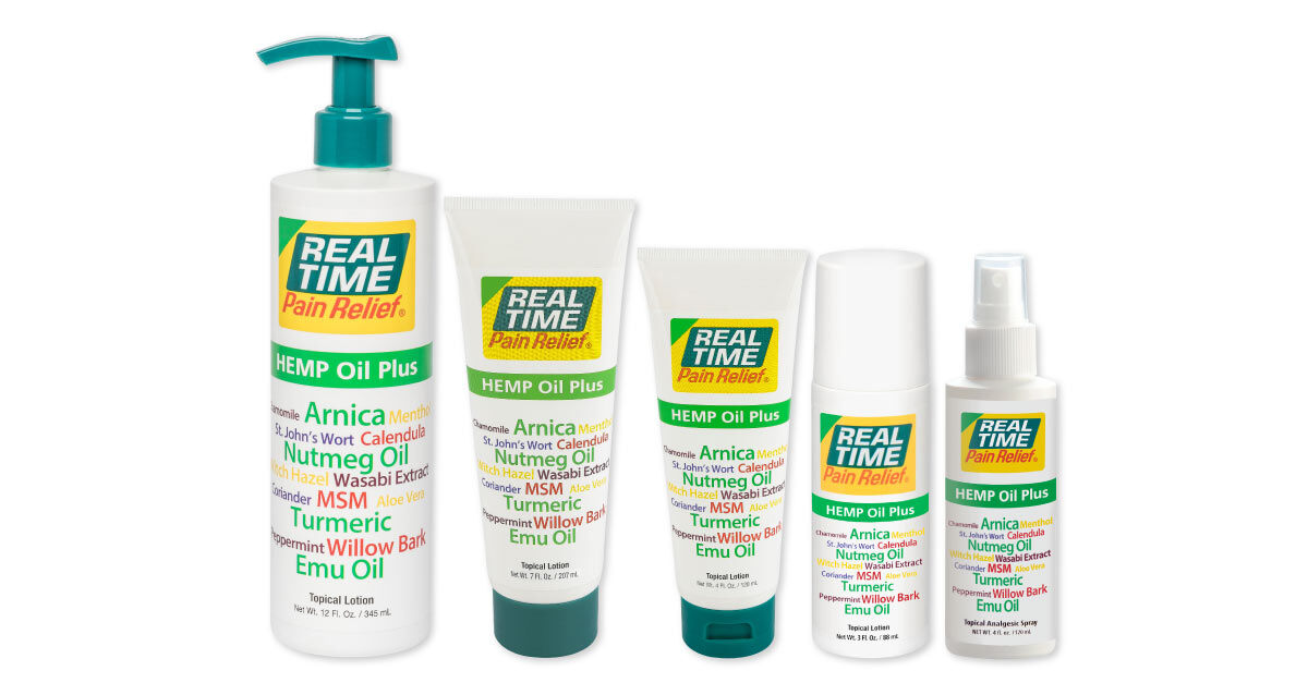HEMP Oil Plus Pain Relief from Real Time Pain Relief