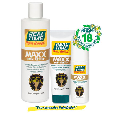 MAXX Pain Relief Lotion | Real Time Pain Relief