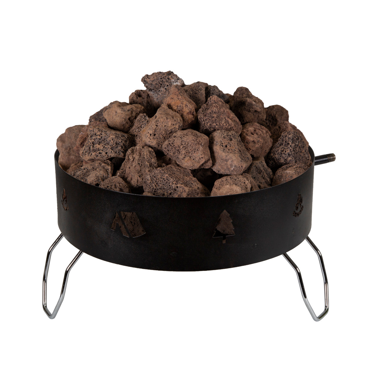 Propane Fire Pit with Lava Rocks - Stansport