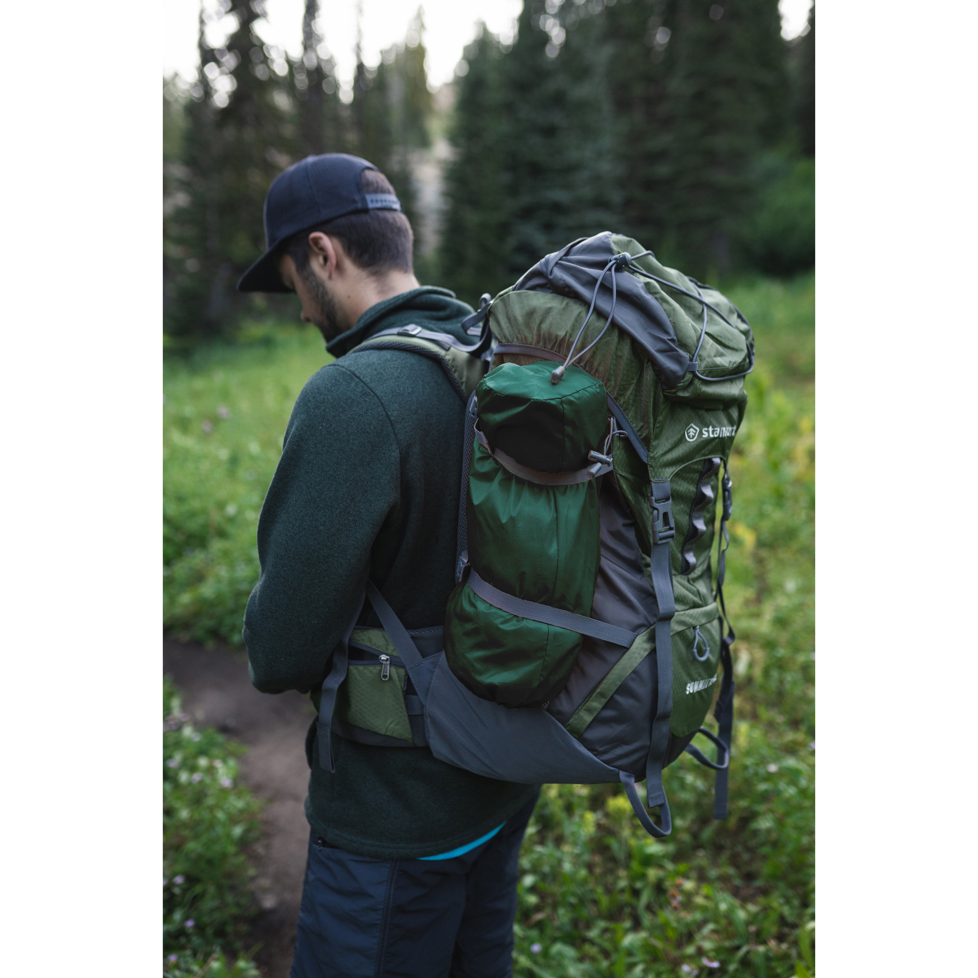 Scout Backpack Tent - Forest - Stansport