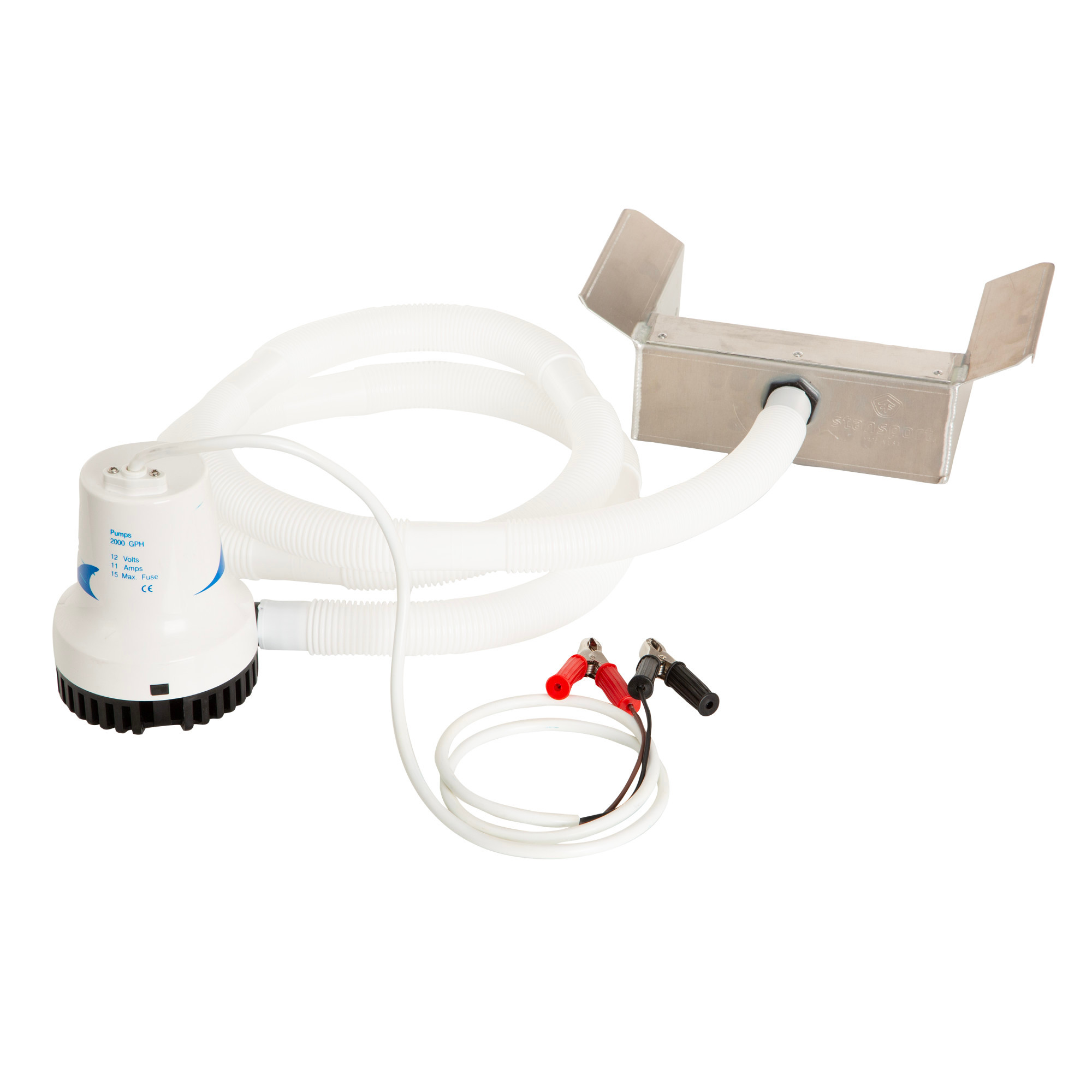 Sluice Box Header & Recirculating Pump - Stansport