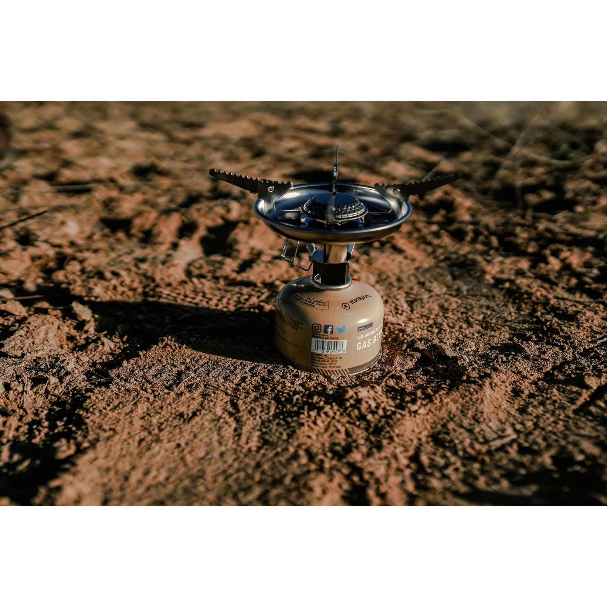 ISO-Butane Backpack Stove - Stansport