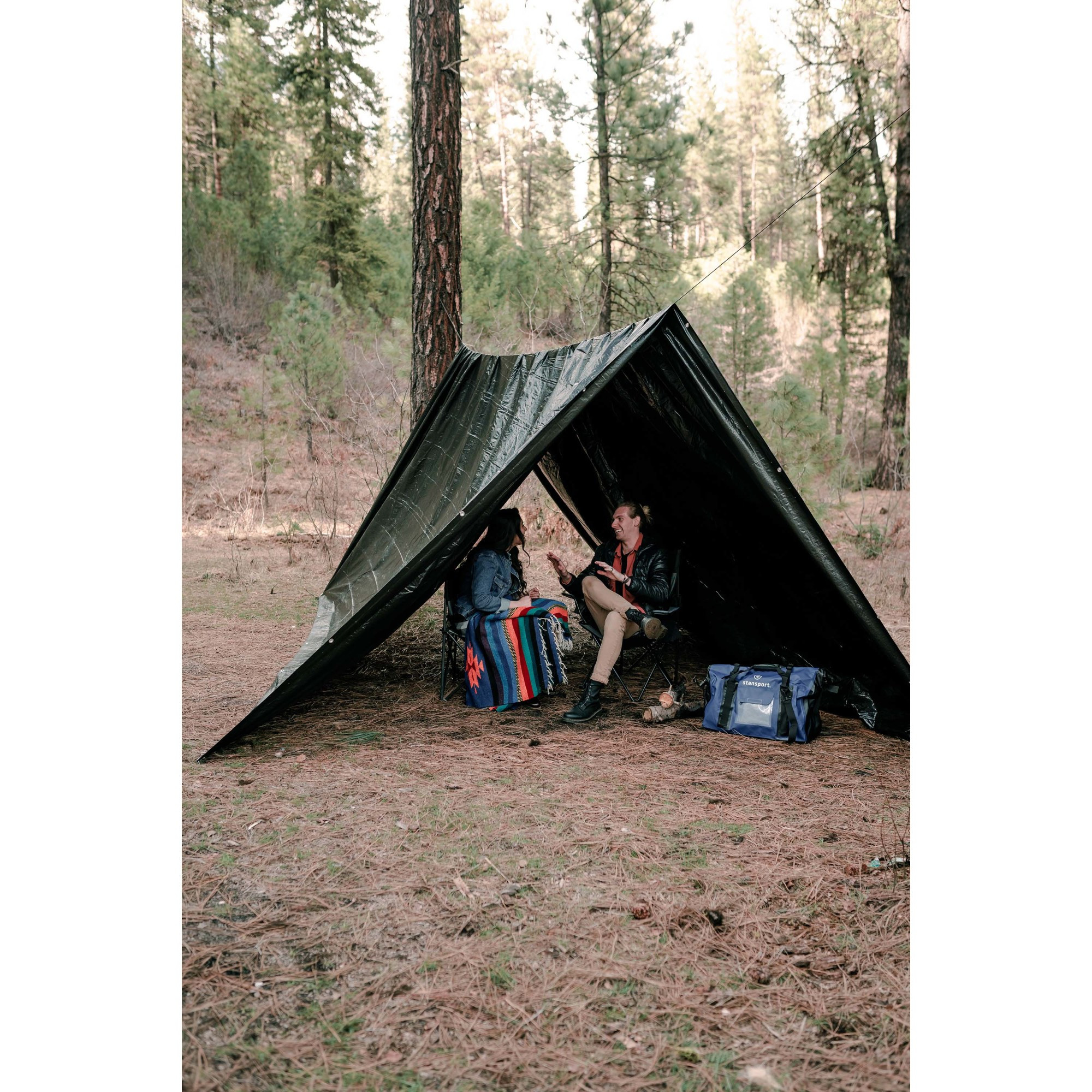 Set of 4 Triage Tarps 16' x 20' - Assorted - Stansport