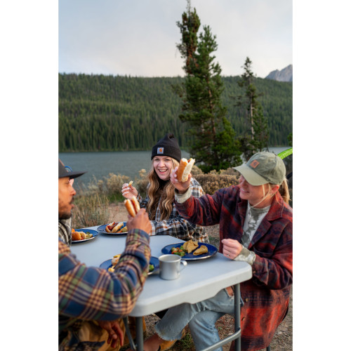 Heavy-Duty Camp Table with Benches - Stansport