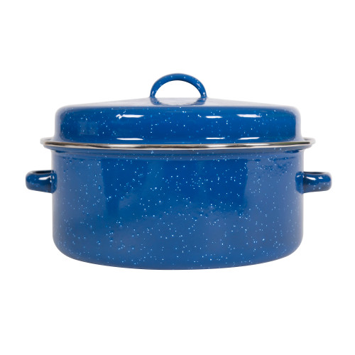 Enamel Cook Pot with Lid - Stansport