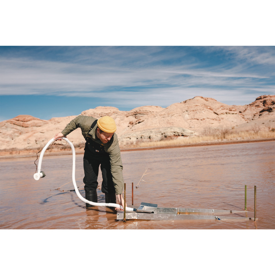 Sluice Box Header & Recirculating Pump - Stansport