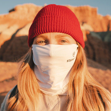 Microfiber Neck Gaiter - White - Stansport