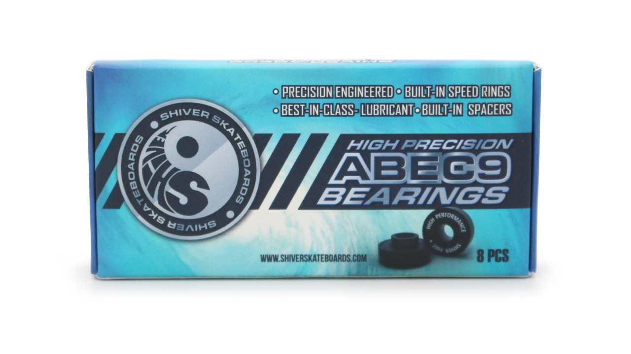 Shiver ABEC 9 Bearings by Shark Wheel - Shark Wheel