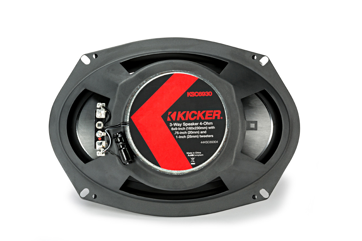 Kicker Speaker Bundle - A pair of Kicker 6.5 Inch & a pair of 6x9" KS ...