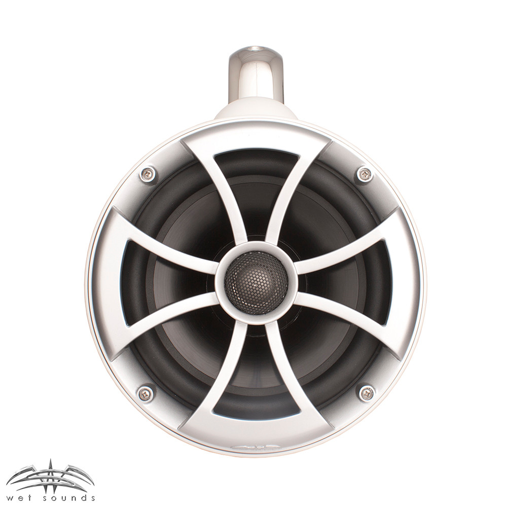 Wet Sounds ICON8-WFC ICON Series Fixed Clamp Wake Tower Speakers (pair ...