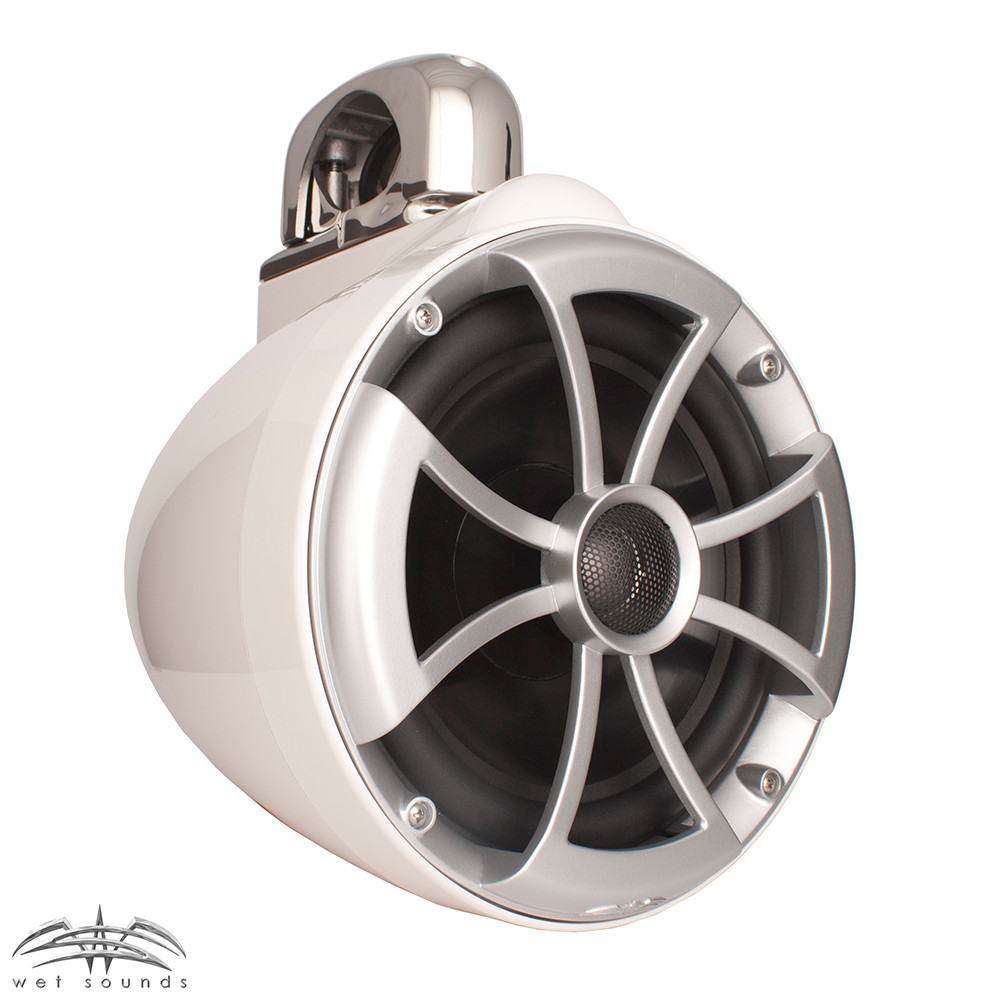 Wet Sounds ICON8-WFC ICON Series Fixed Clamp Wake Tower Speakers (pair ...