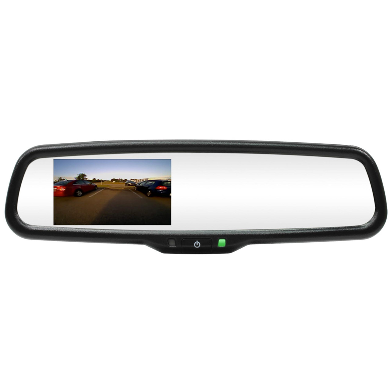 Rostra 250-8240 4.3” LCD Dual Video Input Mirror with One-Touch ...