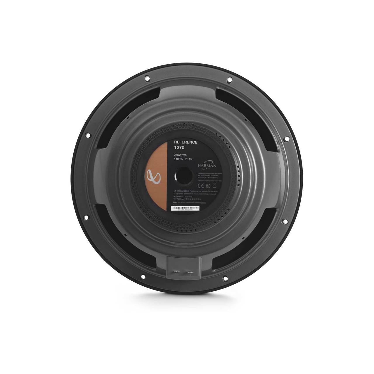 Infinity REFERENCE-1270AM Reference 12 Inch Subwoofer with SSI ...