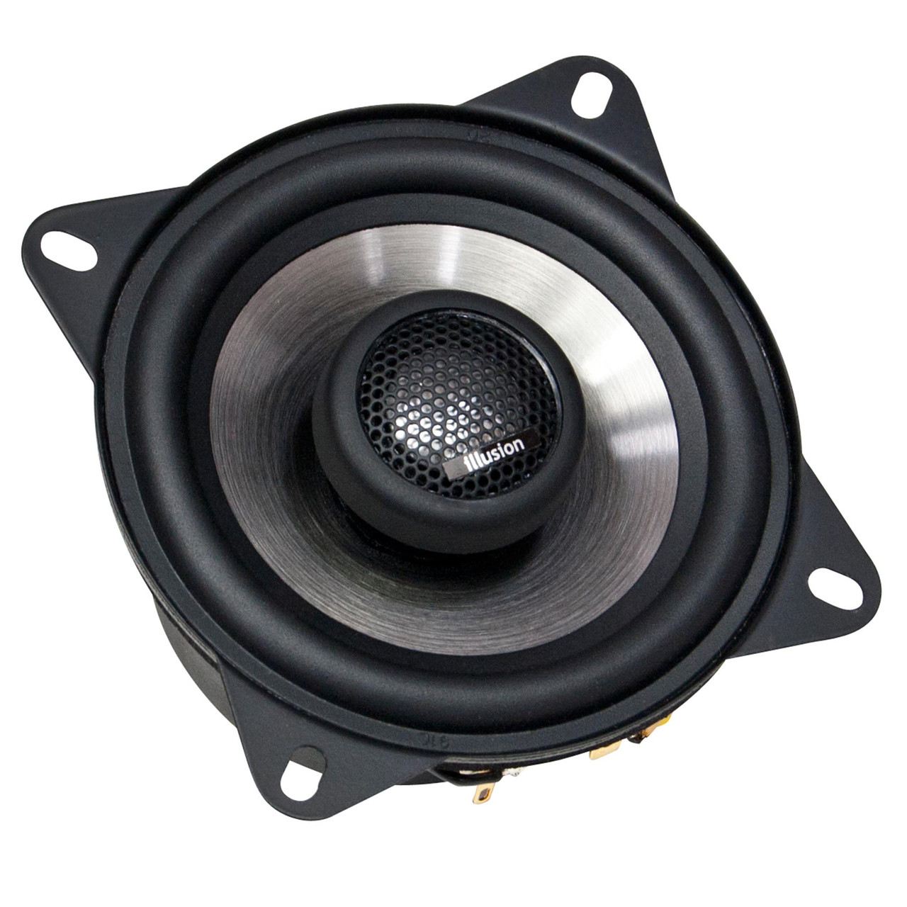 Illusion Audio E4CX 4" Electra Series Coaxial Speaker Kit - Pair - Creative Audio
