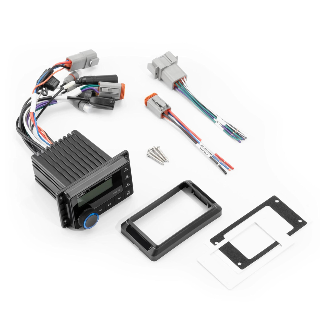 Clarion CMM-10 Marine Source Unit with LCD Display - Creative Audio