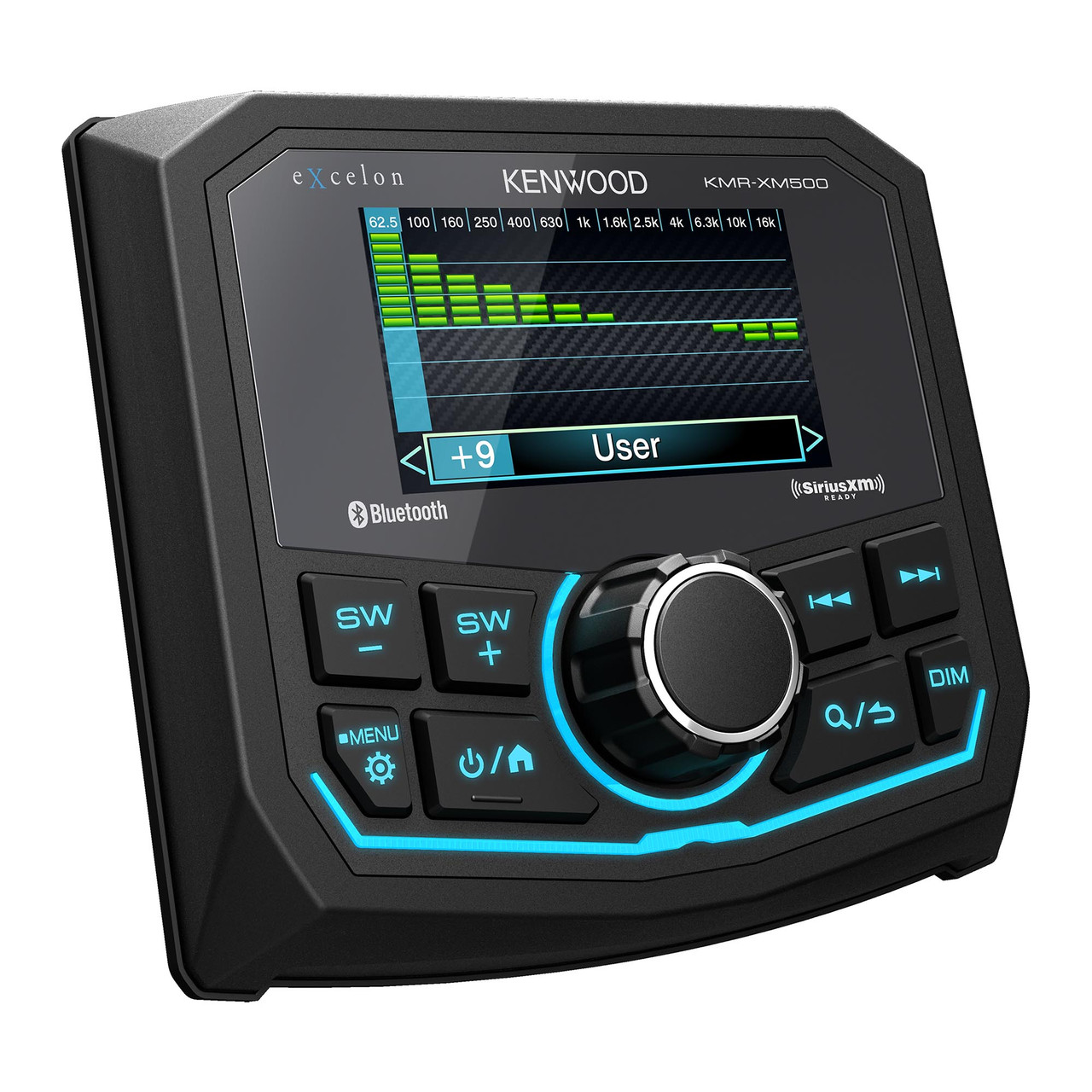 Kenwood KMR-XM500 eXcelon Motorsports 3" Gauge Mount Receiver, 2.7" LCD ...