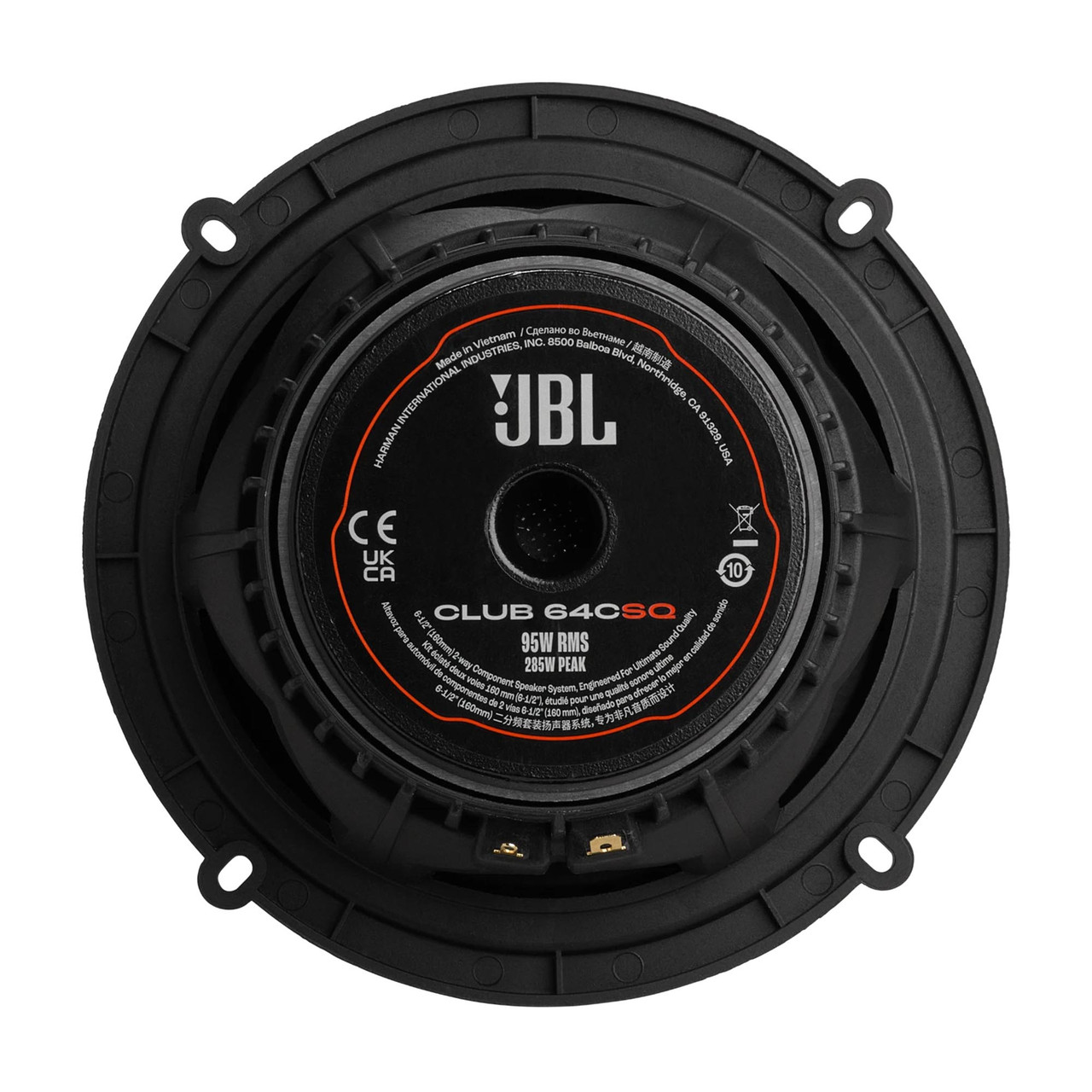 JBL CLUB-64C Club Series 6.5" Component Speakers, Pair - Creative Audio
