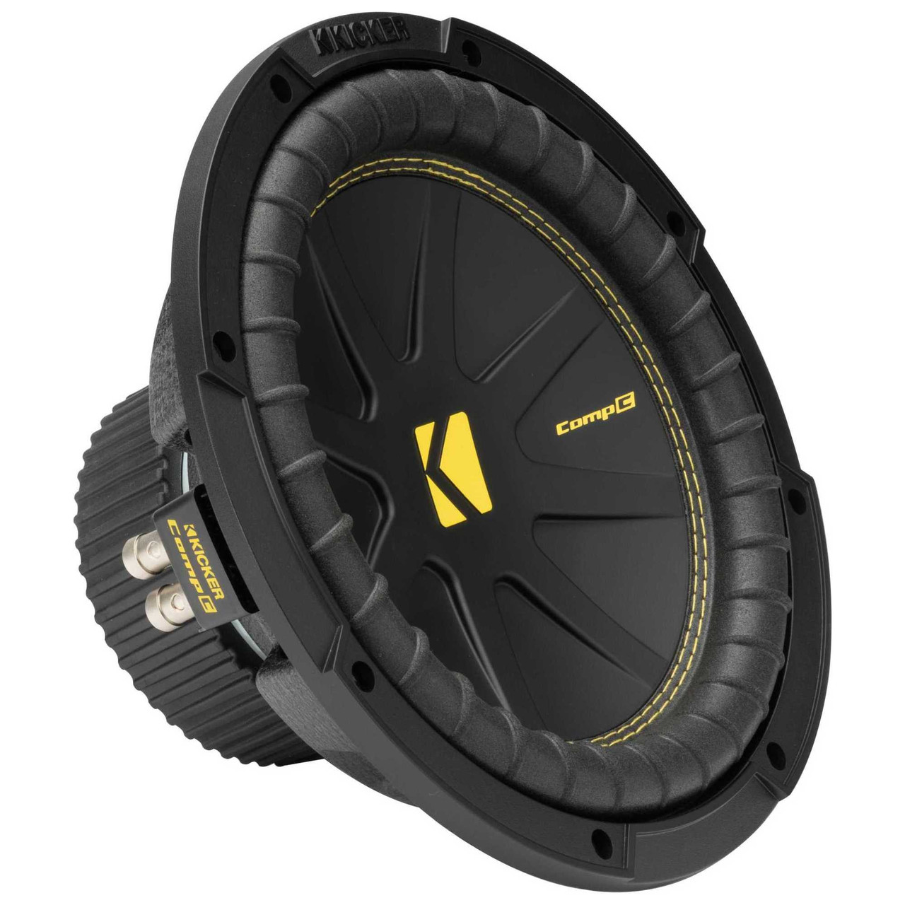 Kicker 50CWCD104 CompC 10" Subwoofer, Dual 4-Ohm - Creative Audio