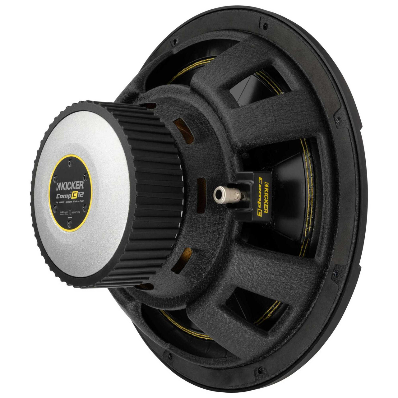Kicker 50CWCS124 CompC 12" Subwoofer, Single 4-Ohm - Creative Audio