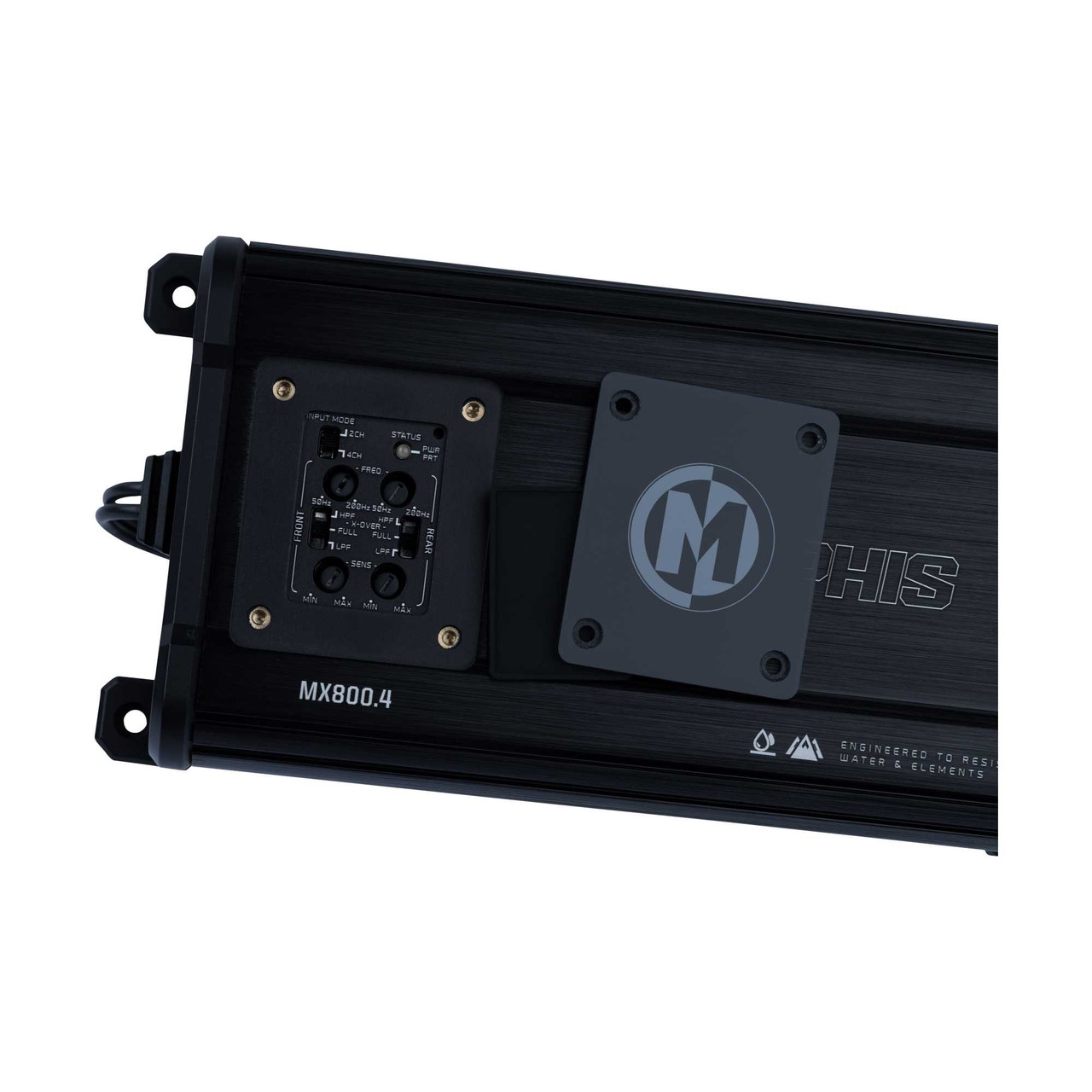 Memphis Audio MX800.4 Powersports 800 Watts 4-Channel Amplifier ...