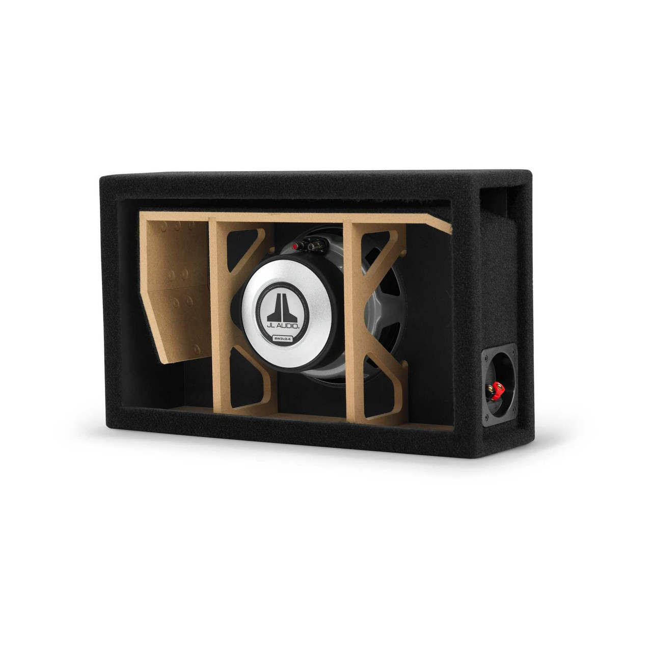 JL Audio CP108LG-W3v3: Single 8W3v3 MicroSub Ported 4 Ω - Creative Audio