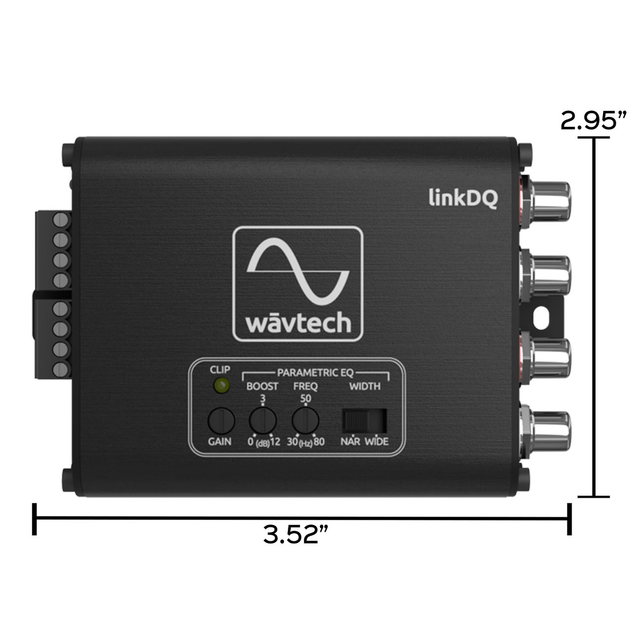 Wavtech linkDQ - 2-Channel Line Output Converter & Line Driver with PEQ ...