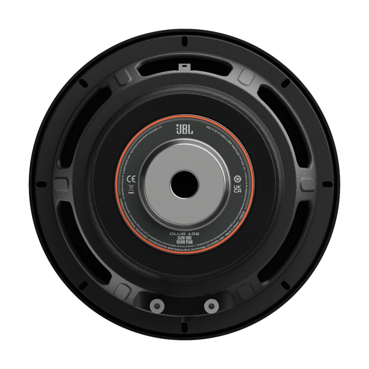 JBL CLUB12 JBLSUBCB102 10” Subwoofer w/SSITM (Selectable Smart ...