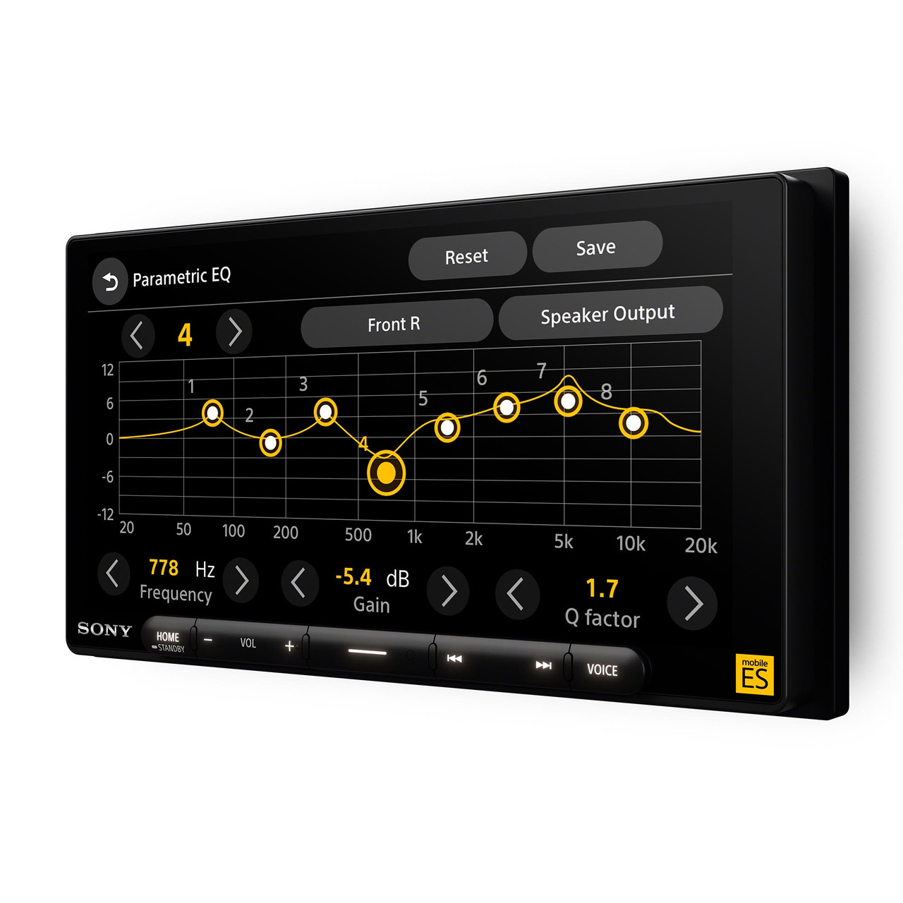 Sony XAV-9000ES Mobile ES 6.75‘’ Wireless High-Resolution Digital Auto ...