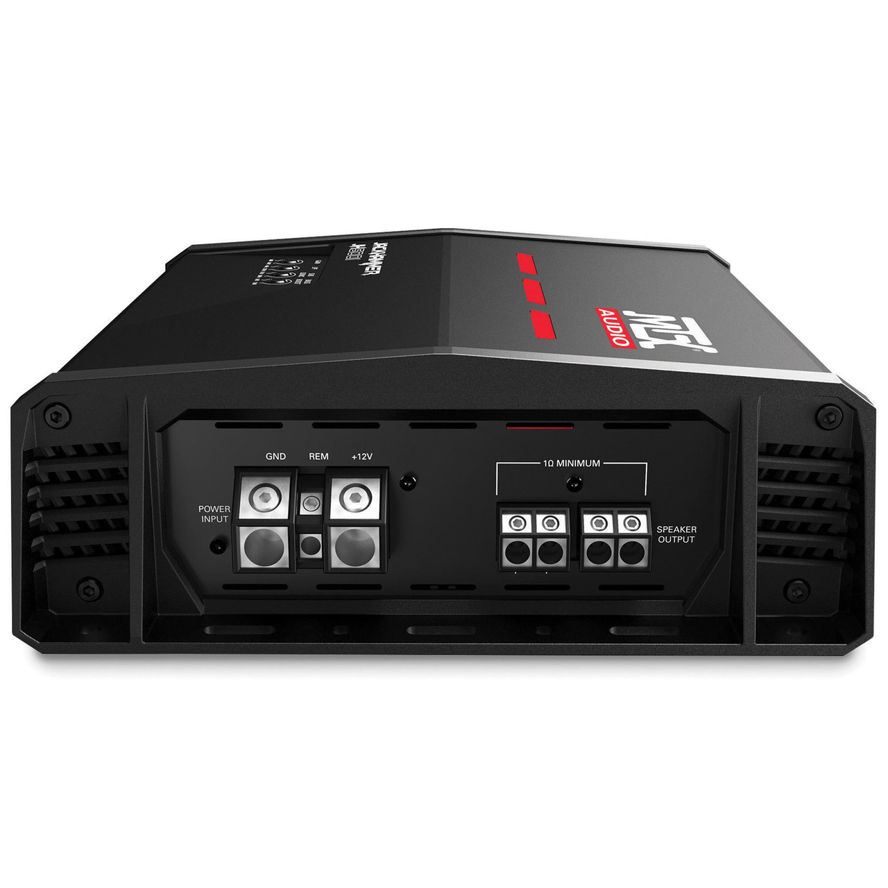 MTX JH5001 Jackhammer Series 500W x 1 @ 1-Ohm Class D Mono Block Amplifier, and MTX 5510-44 55 ...