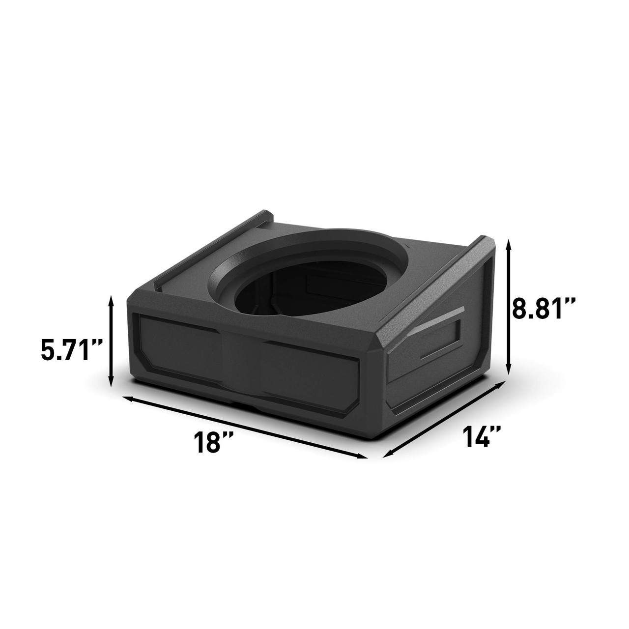 Wet Sounds ZERO 10 SUB KIT-S4 - Black, 4-Ohm 10" ZERO Series Marine ...