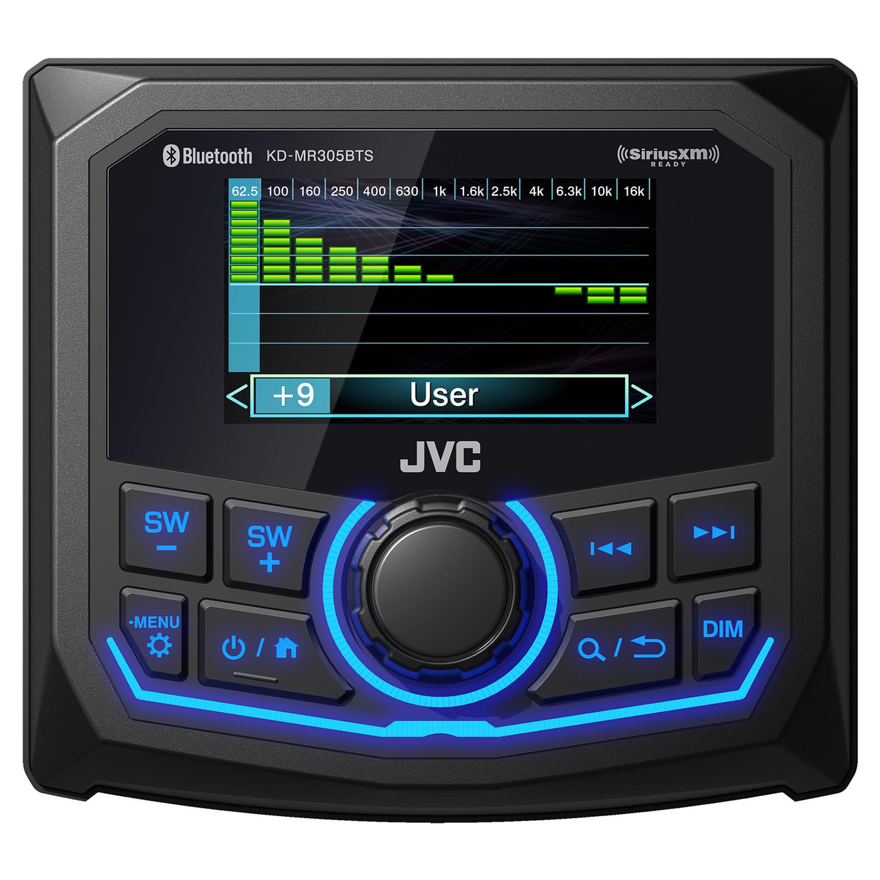 JVC KD-MR305BTS Powersports/Marine Weatherproof Radio with SXV300v1 ...