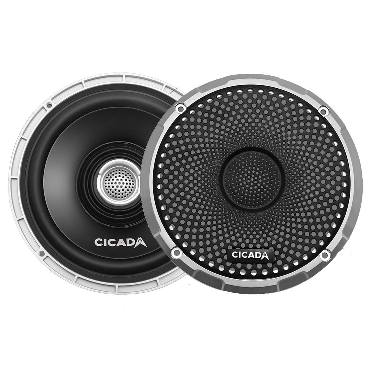 Cicada Audio DSPCX-4X4 - 4-Channel DSP Amplifier & 4 Speaker Coaxial ...