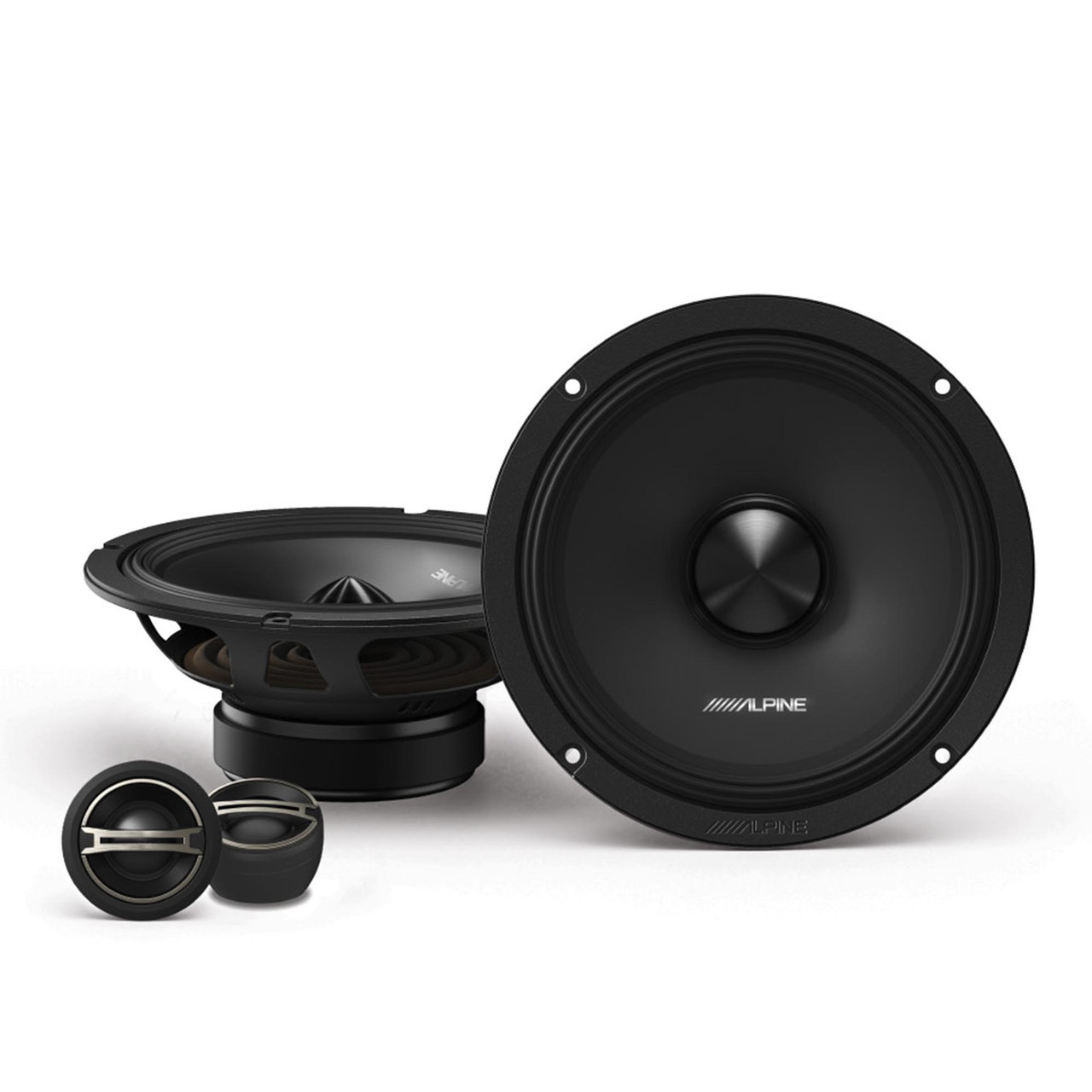 Alpine DM-65C-G 6.5" Component 2-Way Speaker Set, Pair - Creative Audio
