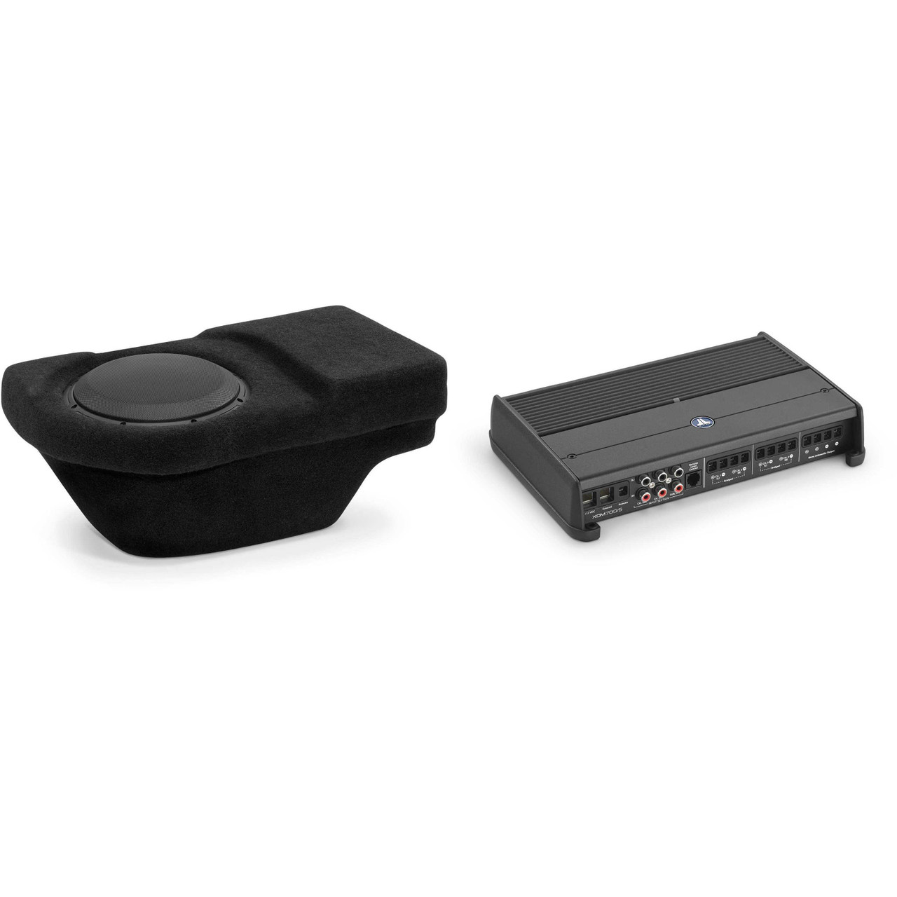 JL Audio Dodge Ram Stealthbox and XDM Amp Bundle, 02-18 Dodge Ram 1500 ...